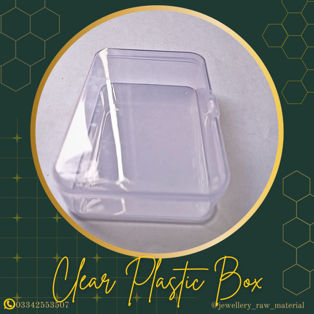 Clear Plastic Box – JRM