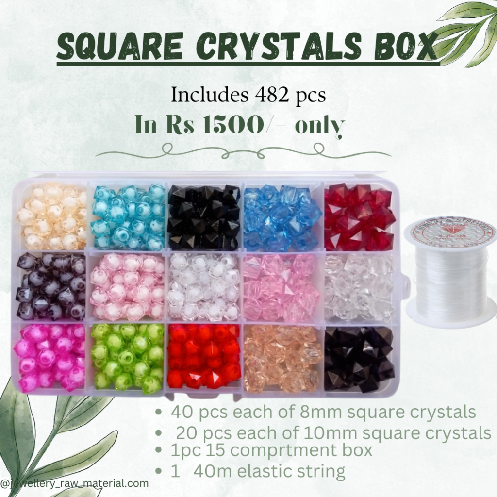 Square Crystal Box – JRM