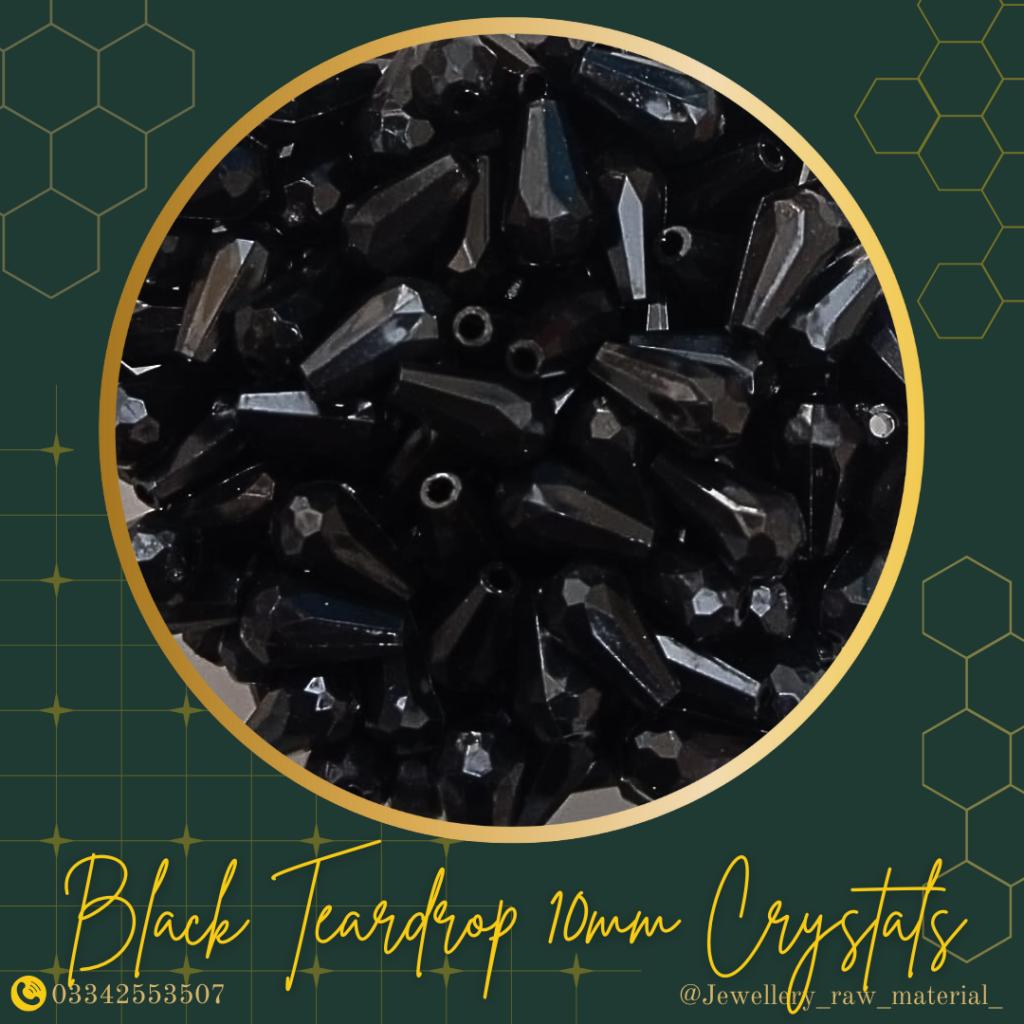 Teardrop 10mm Crystals. – JRM
