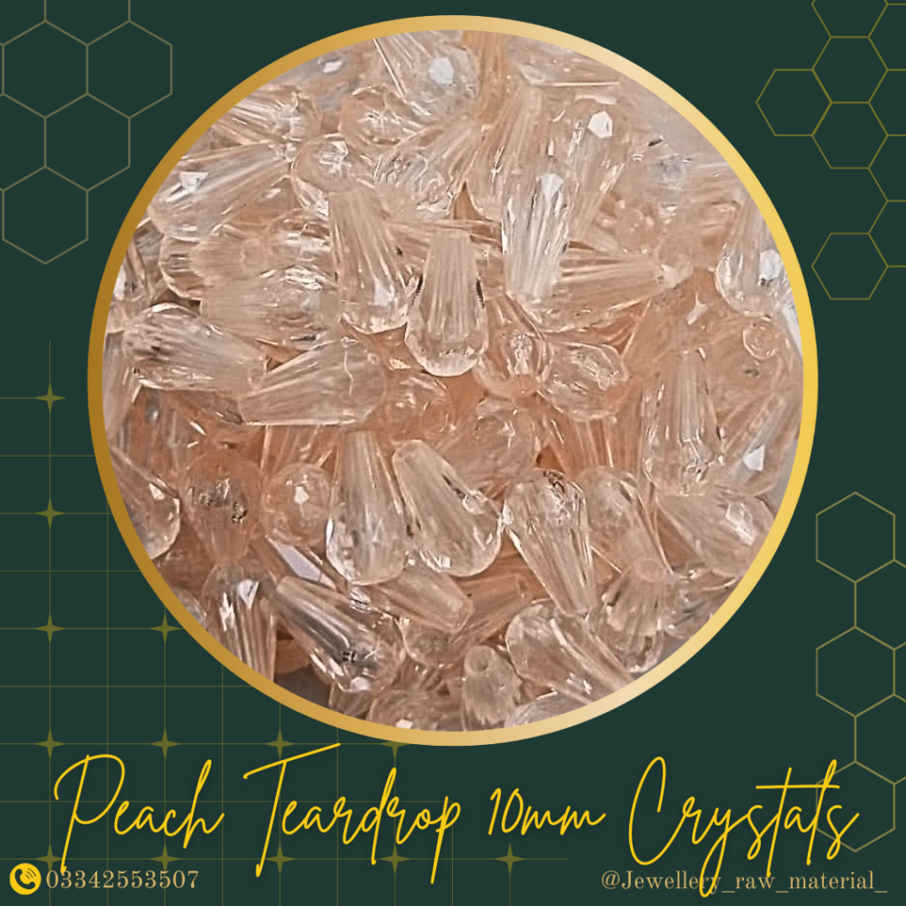 Teardrop 10mm Crystals. – JRM