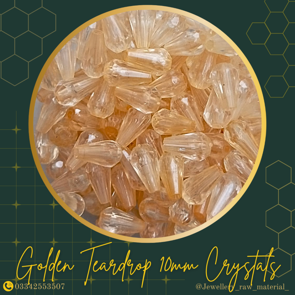 Teardrop 10mm Crystals. – JRM