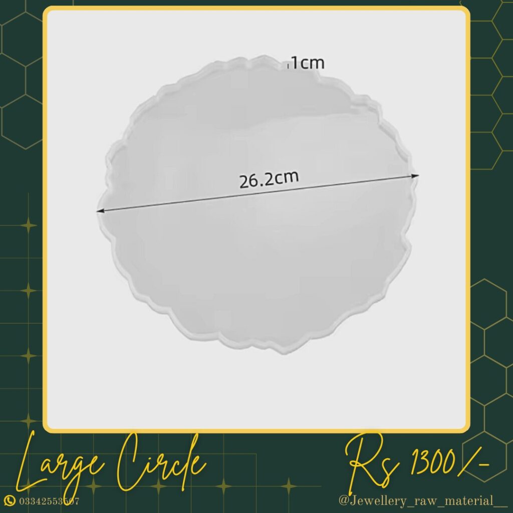 Large Circle Resin Mold – JRM
